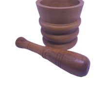 Alat Dapur Lumpang + Tumbuk Kayu – Edu Sarana