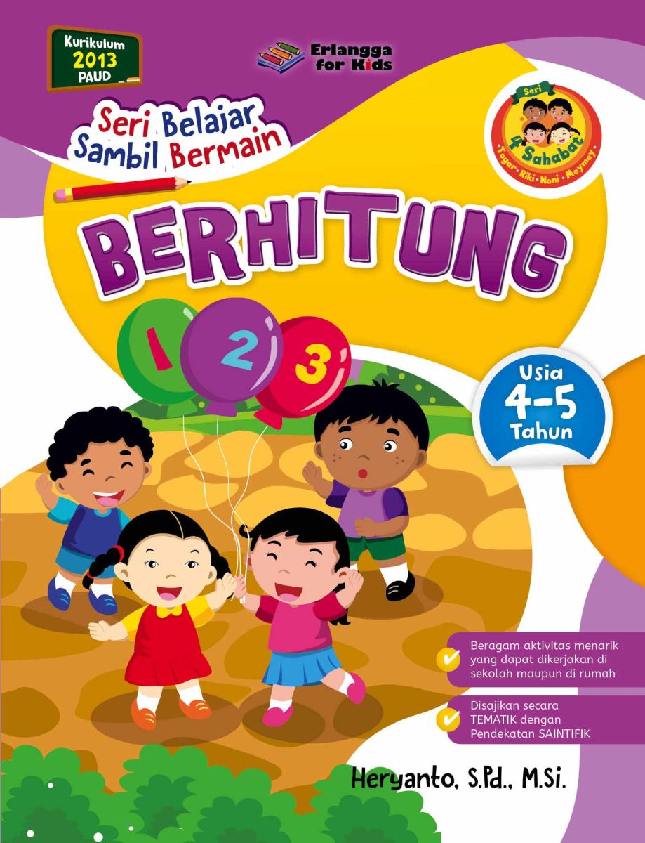 4SAHABAT-BELAJAR SAMBIL BERMAIN: BERHITUNG 4-5TH – EduSarana